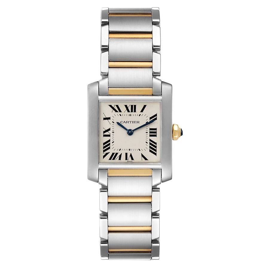 Cartier Tank Francaise Midsize Two Tone Ladies Watch W2TA0003 Box ...