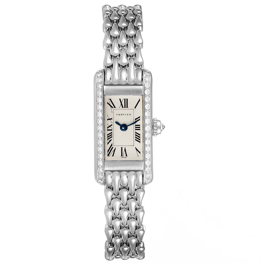 Cartier Tank Americaine White Gold 1381 | Stock 29679 | SwissWatchExpo