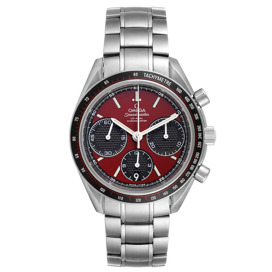 Omega Speedmaster Racing Red Chronograph Mens Watch 326.30.40.50.11.001 ...
