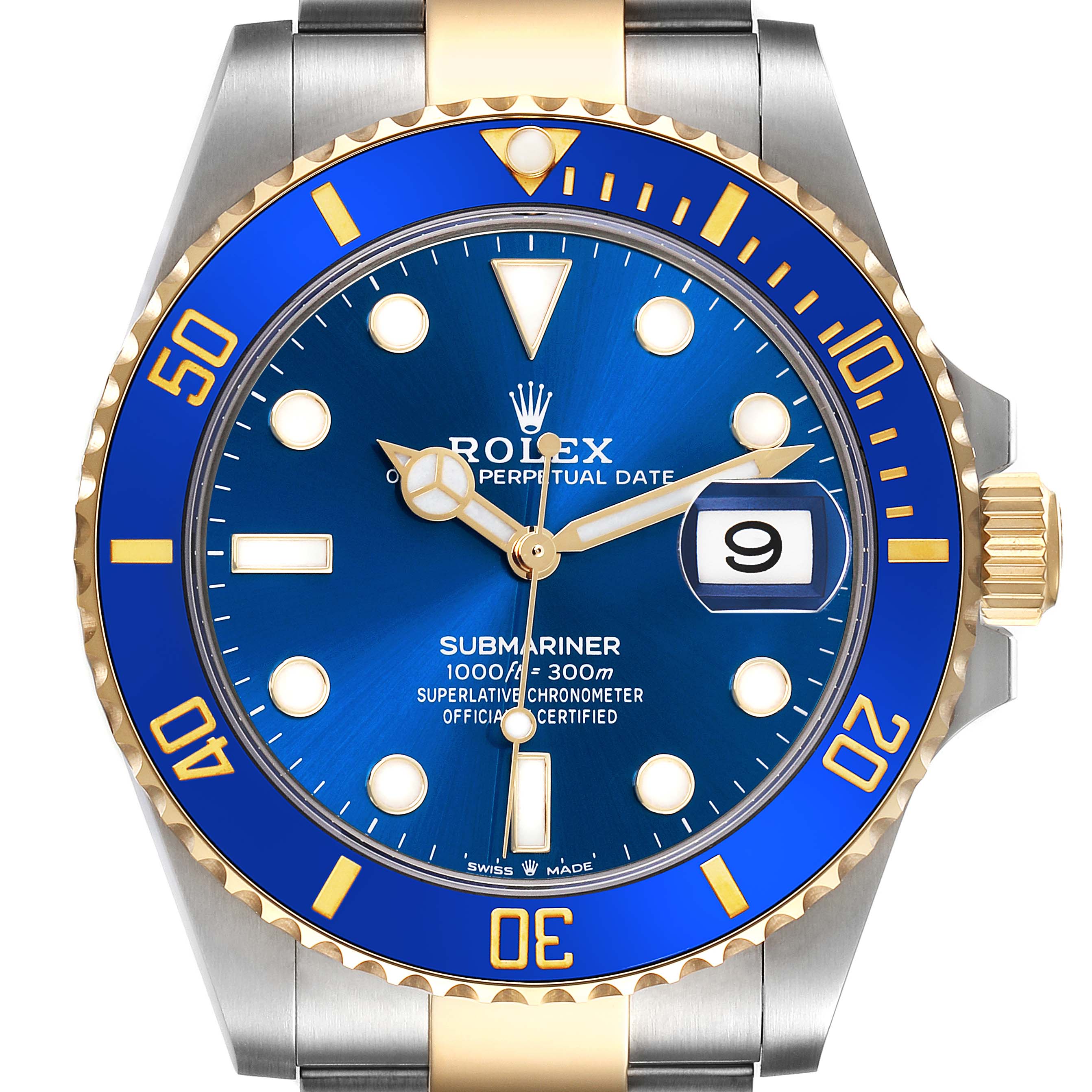 Rolex Submariner Steel and Gold (two tone) 126613LB | Stock 66774 ...