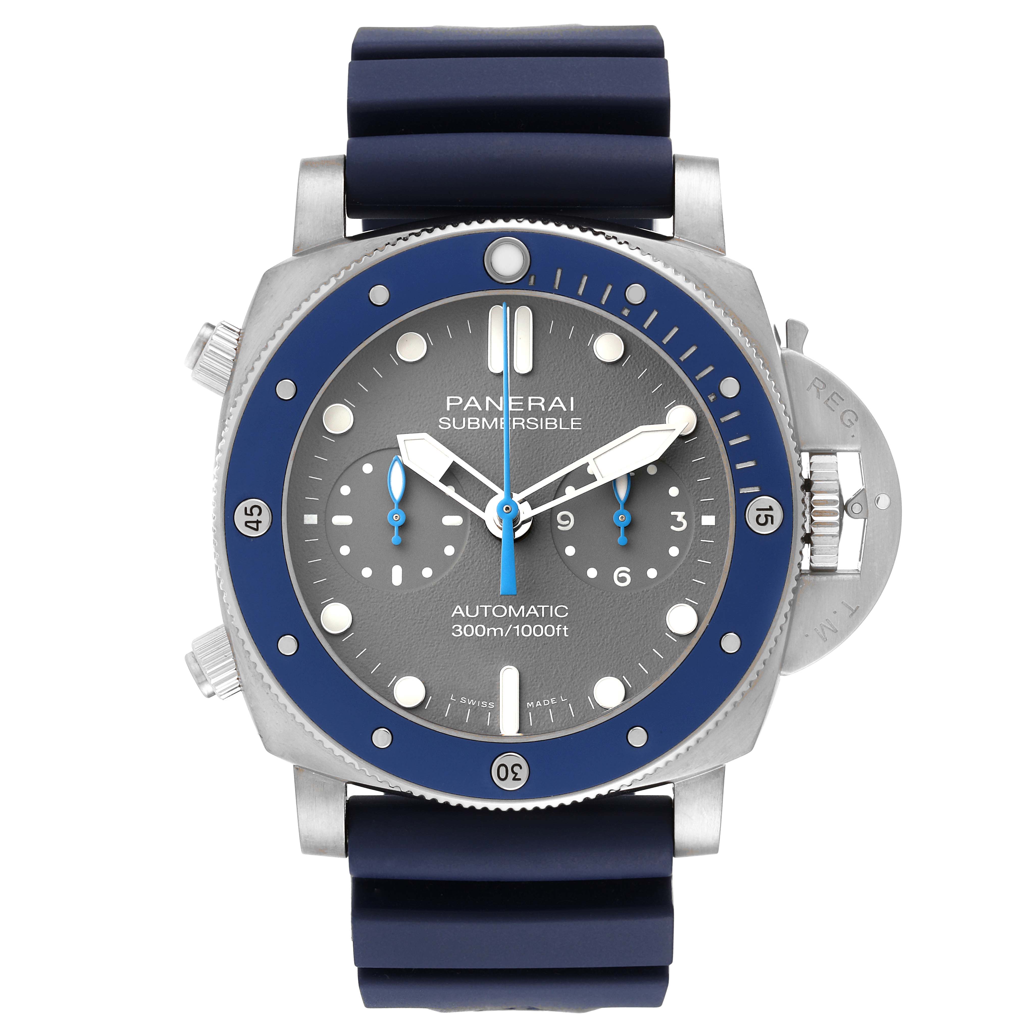 Panerai Submersible Titanium PAM00982 | Stock 57515 | SwissWatchExpo