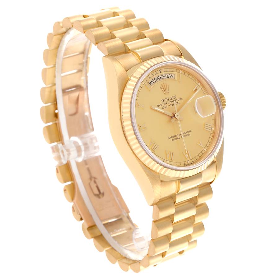 Buy Rolex President Yellow Gold 18038 | SwissWatchExpo