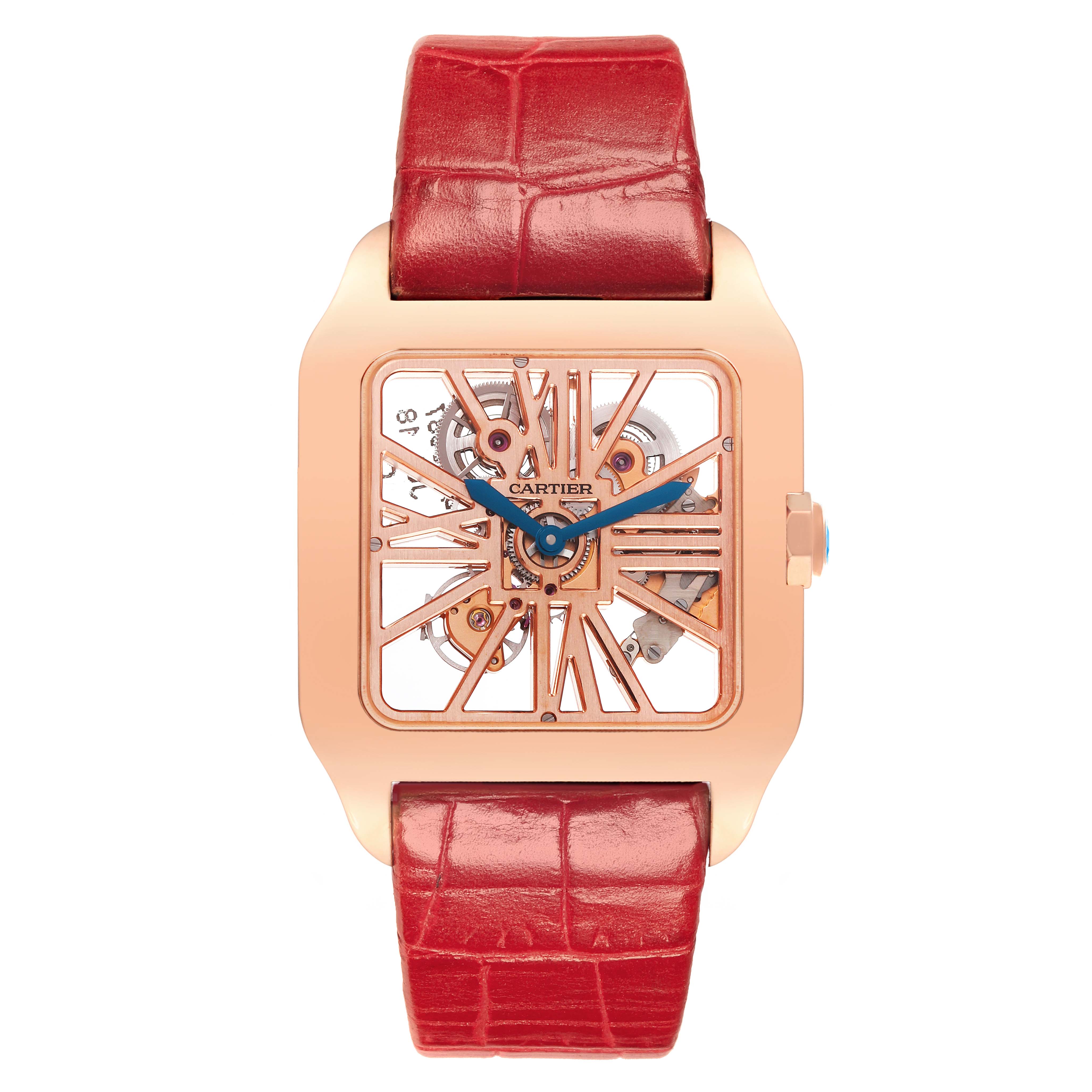 Cartier Santos Rose Gold W2020057 | Stock 67299 | SwissWatchExpo