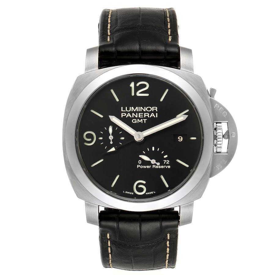 Panerai Luminor Marina 1950 3 Days GMT Watch PAM321 PAM00321 Box Papers ...