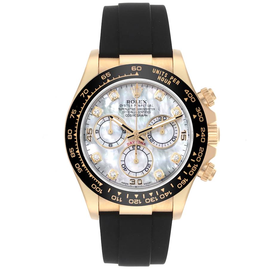 Rolex Daytona Yellow Gold 116518LN | Stock 66723 | SwissWatchExpo