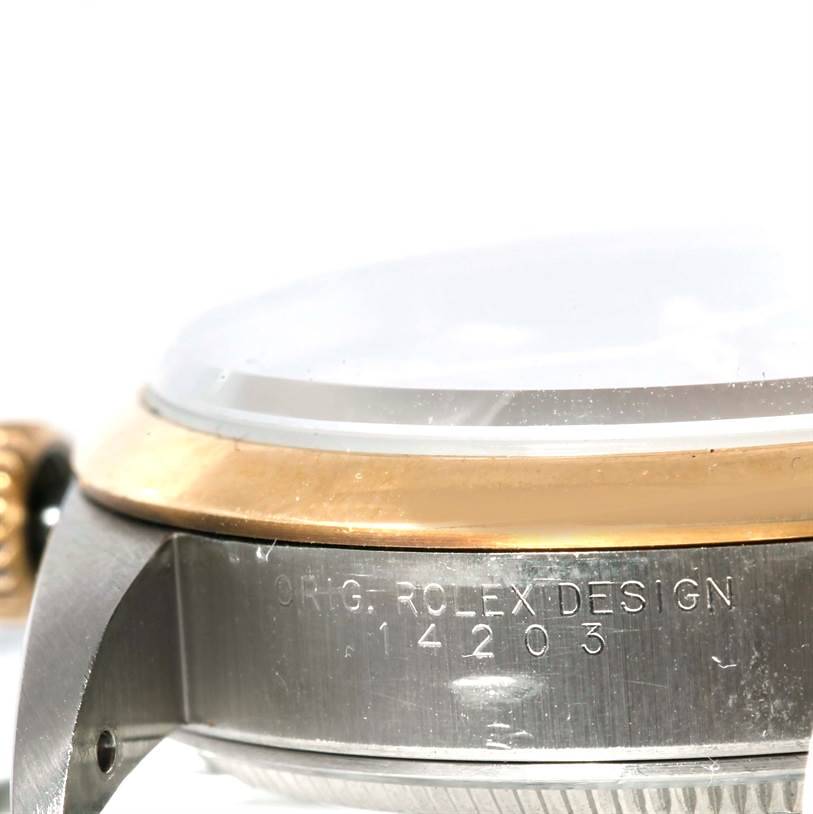 Rolex Oyster Perpetual Steel and Gold (two tone) 14203 | Stock 8697 ...