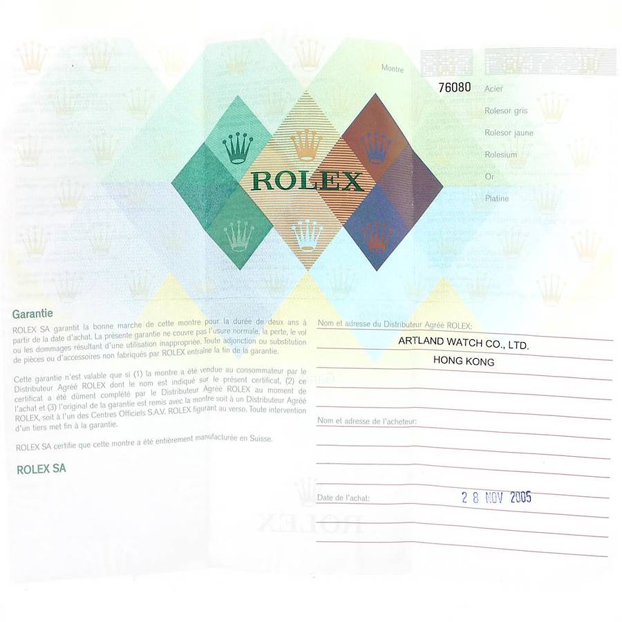 Rolex Oyster Perpetual Stainless Steel 76080 | Stock 24392 | SwissWatchExpo