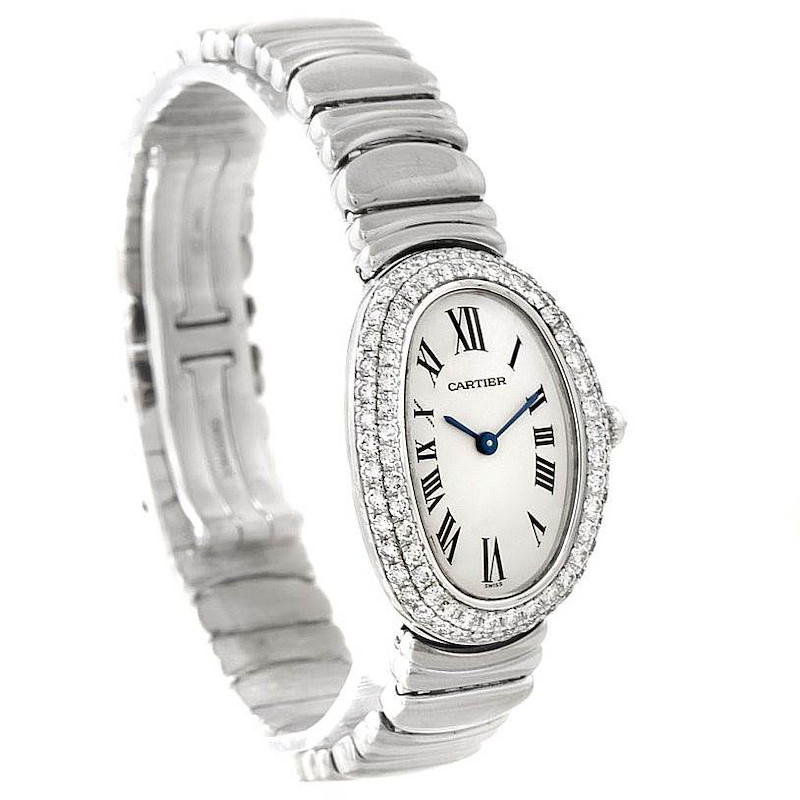 Cartier Baignoire White Gold WB5097L2 | Stock 7851 | SwissWatchExpo