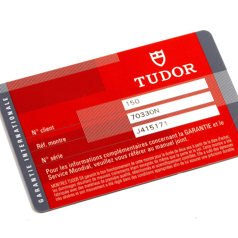 Tudor Heritage Chrono Stainless Steel 70330N | Stock 18238 | SwissWatchExpo