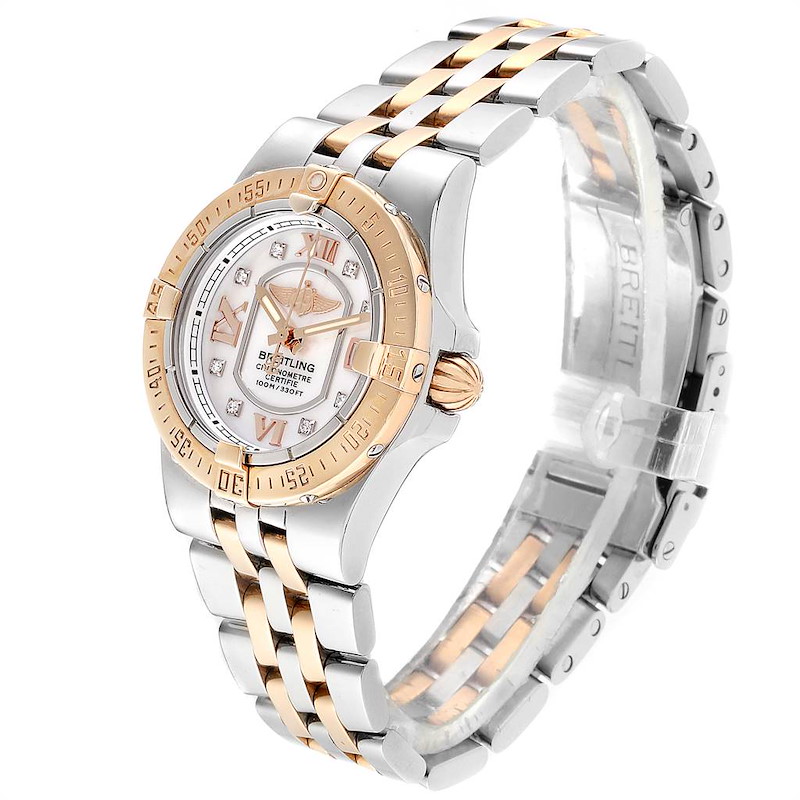 Breitling Steel and Gold (two tone) C71340 | Stock 10589A | SwissWatchExpo