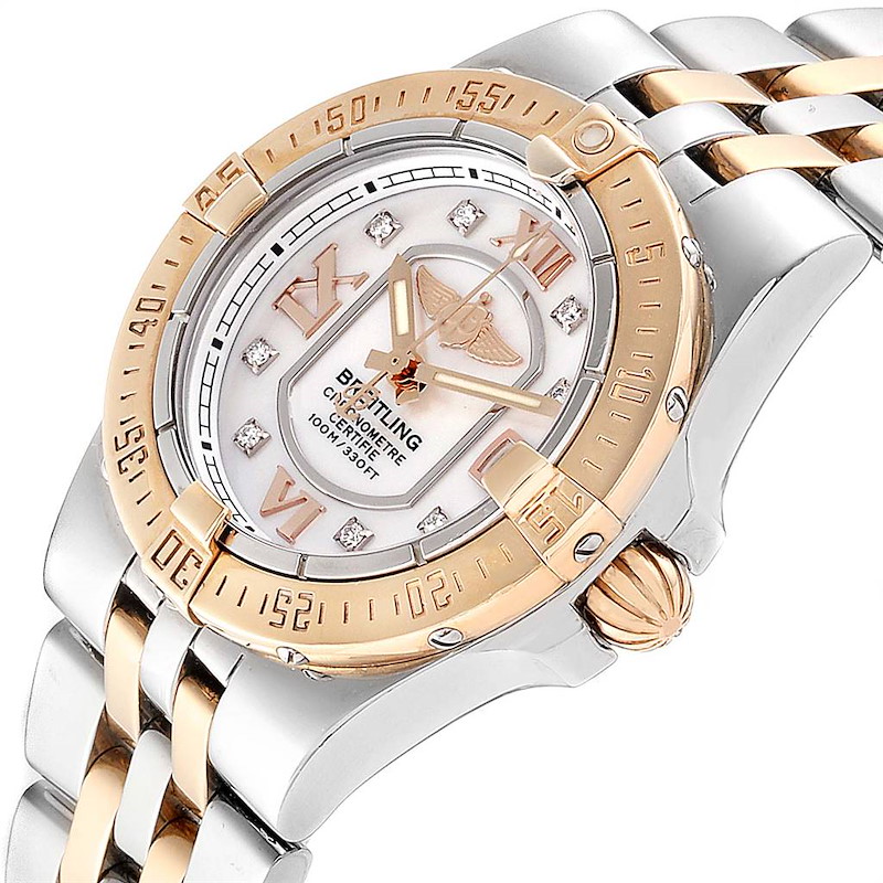 Breitling Steel and Gold (two tone) C71340 | Stock 10589A | SwissWatchExpo