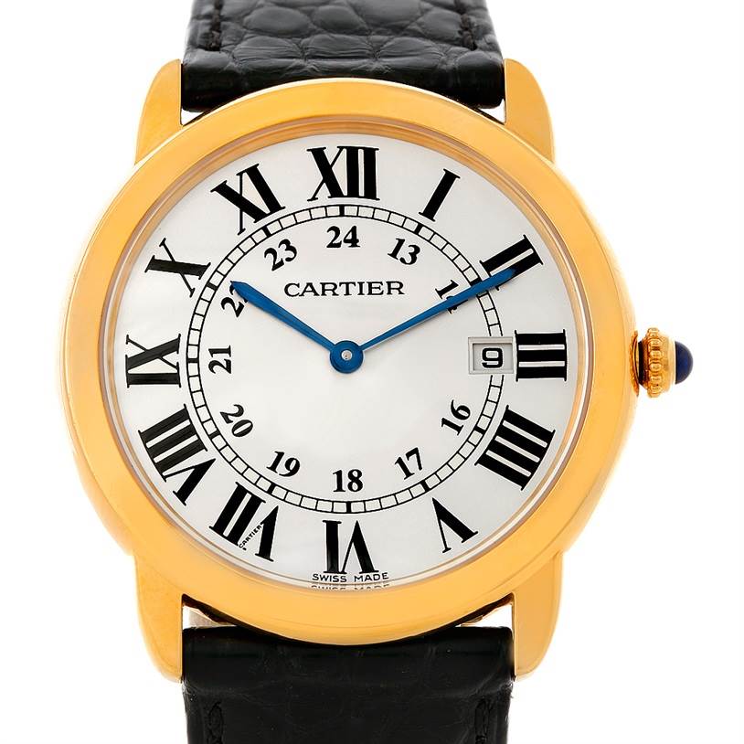 Cartier Ronde Steel and Gold (two tone) W6700455 | Stock 8170 ...