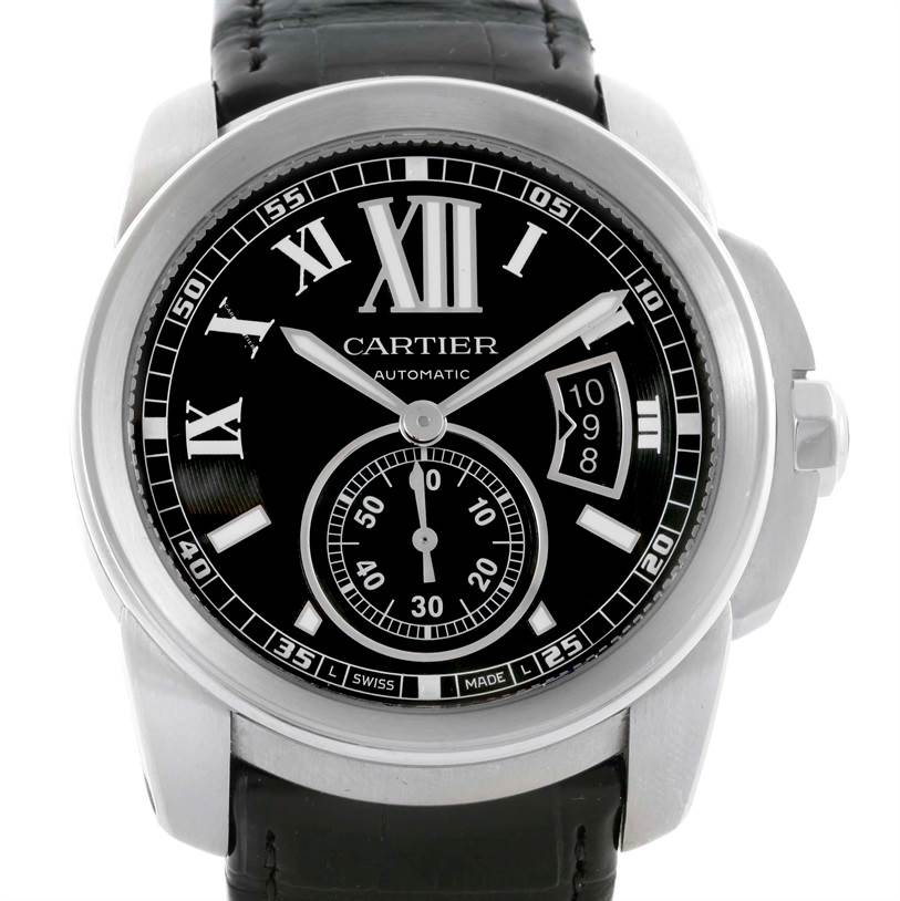 Cartier Calibre de Cartier Stainless Steel W7100041 | Stock 11470 ...