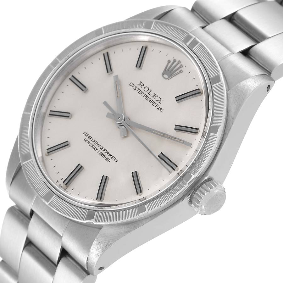 Rolex Oyster Perpetual Stainless Steel 1007 | Stock 45009 | SwissWatchExpo