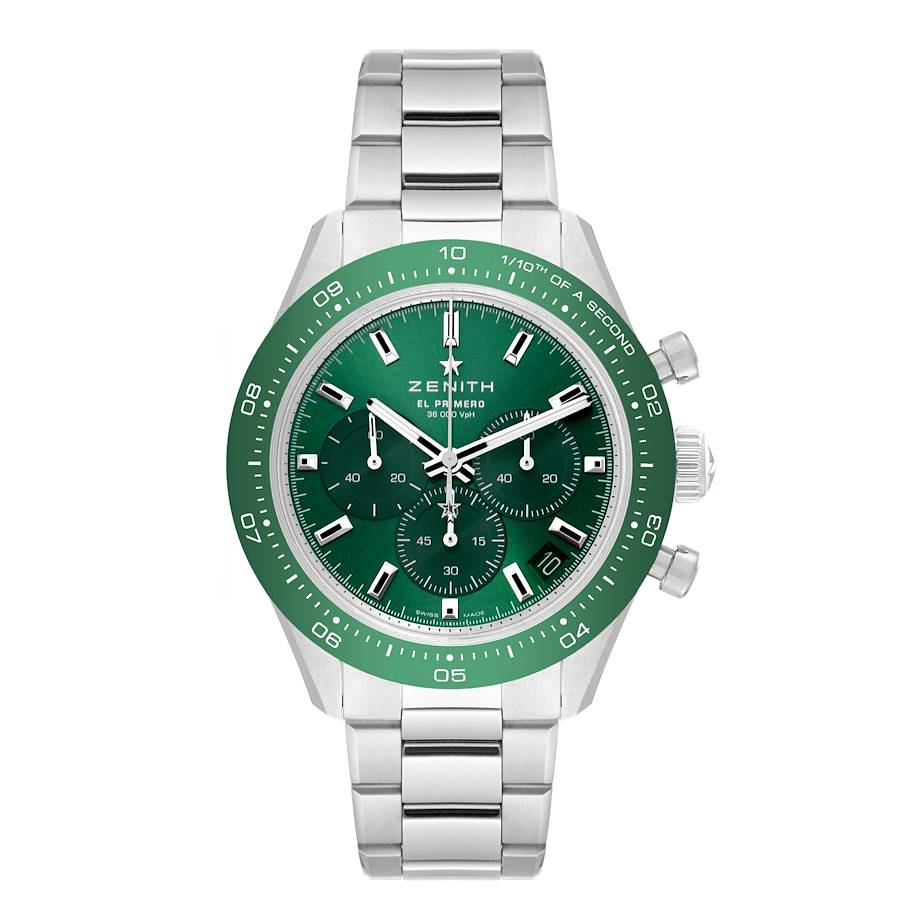 Zenith Chronomaster Sport Yoshida Limited Edition Steel Mens Watch 03. ...