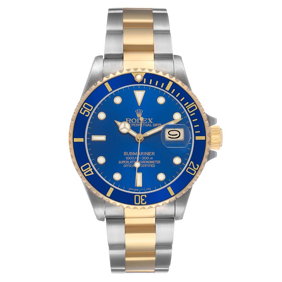 Rolex Submariner Steel and Gold (two tone) 16803 | SwissWatchExpo