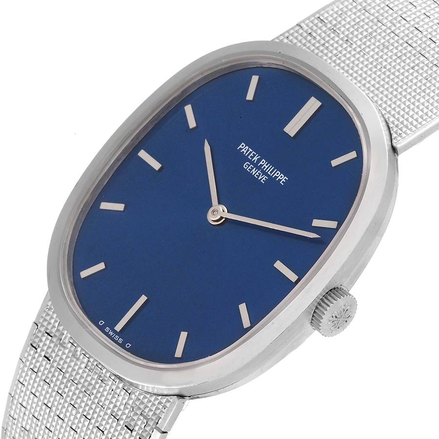 Patek Philippe Golden Ellipse White Gold 3548 | Stock 49697 ...