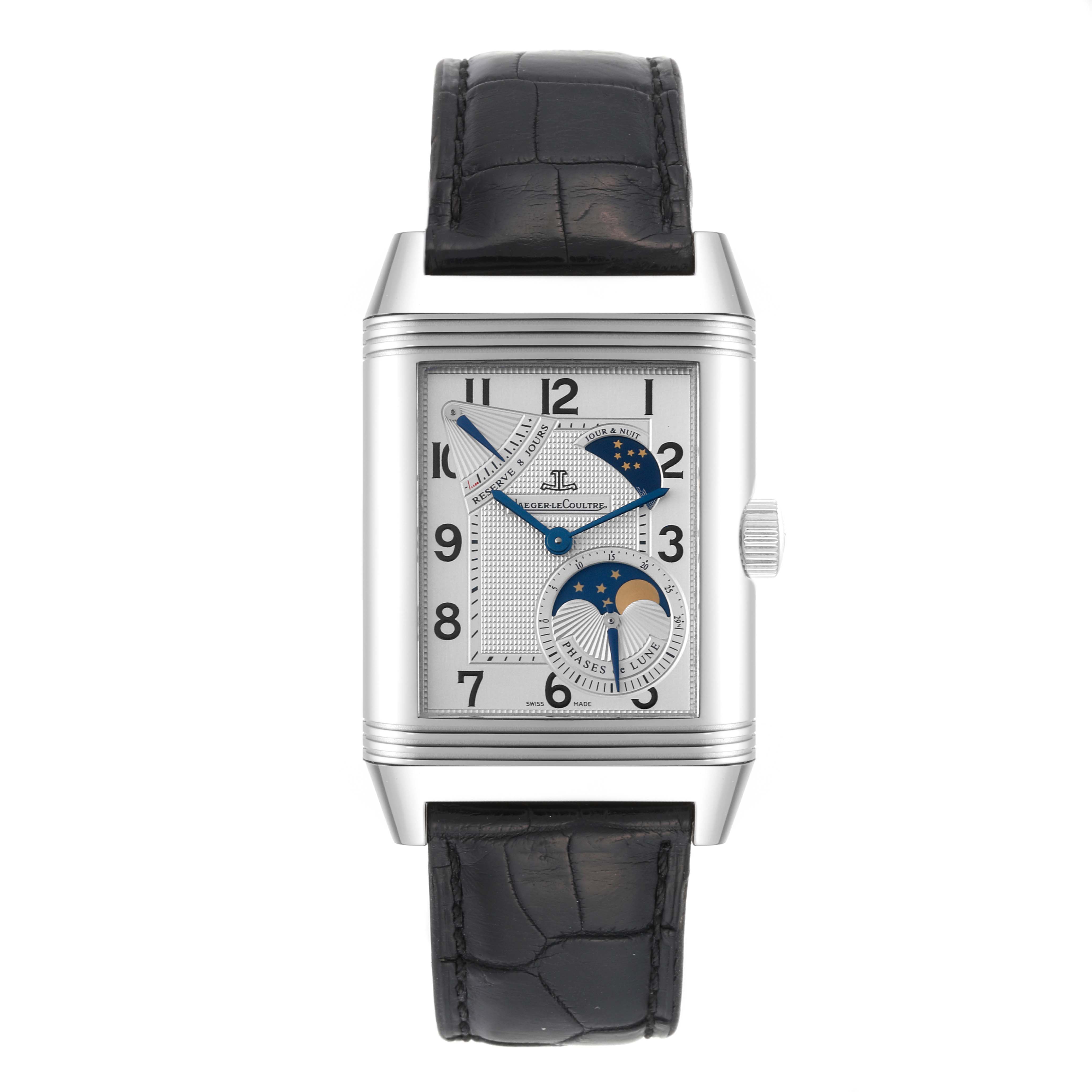 Jaeger LeCoultre Reverso Stainless Steel Q3048420 | Stock 59076 ...