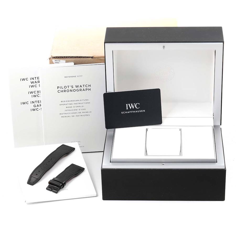 IWC Pilot Stainless Steel IW377709 | Stock 32129 | SwissWatchExpo