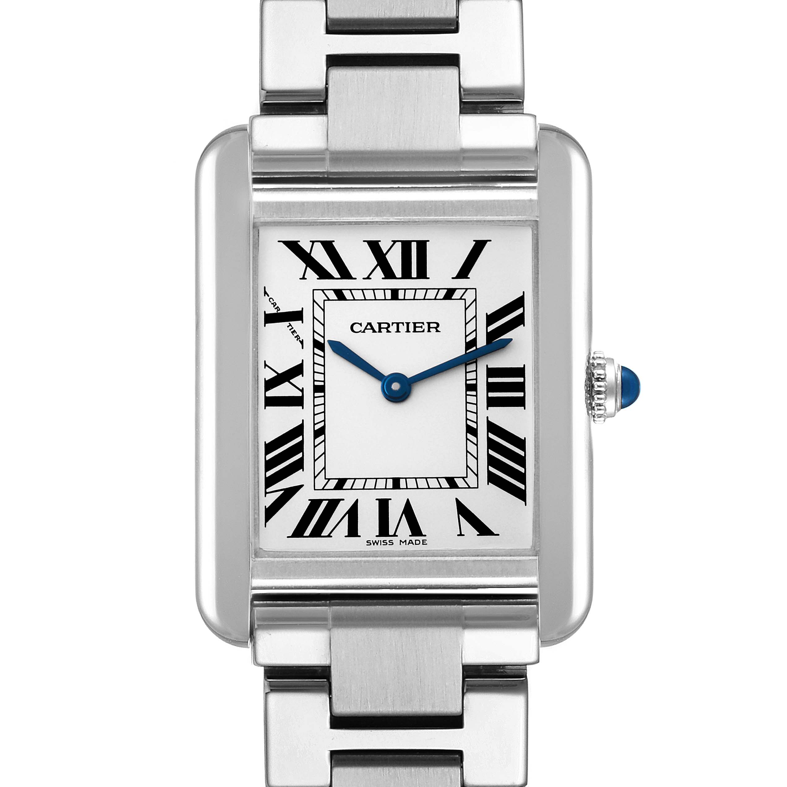 Cartier Tank Solo Stainless Steel W5200013 | Stock 49952 | SwissWatchExpo