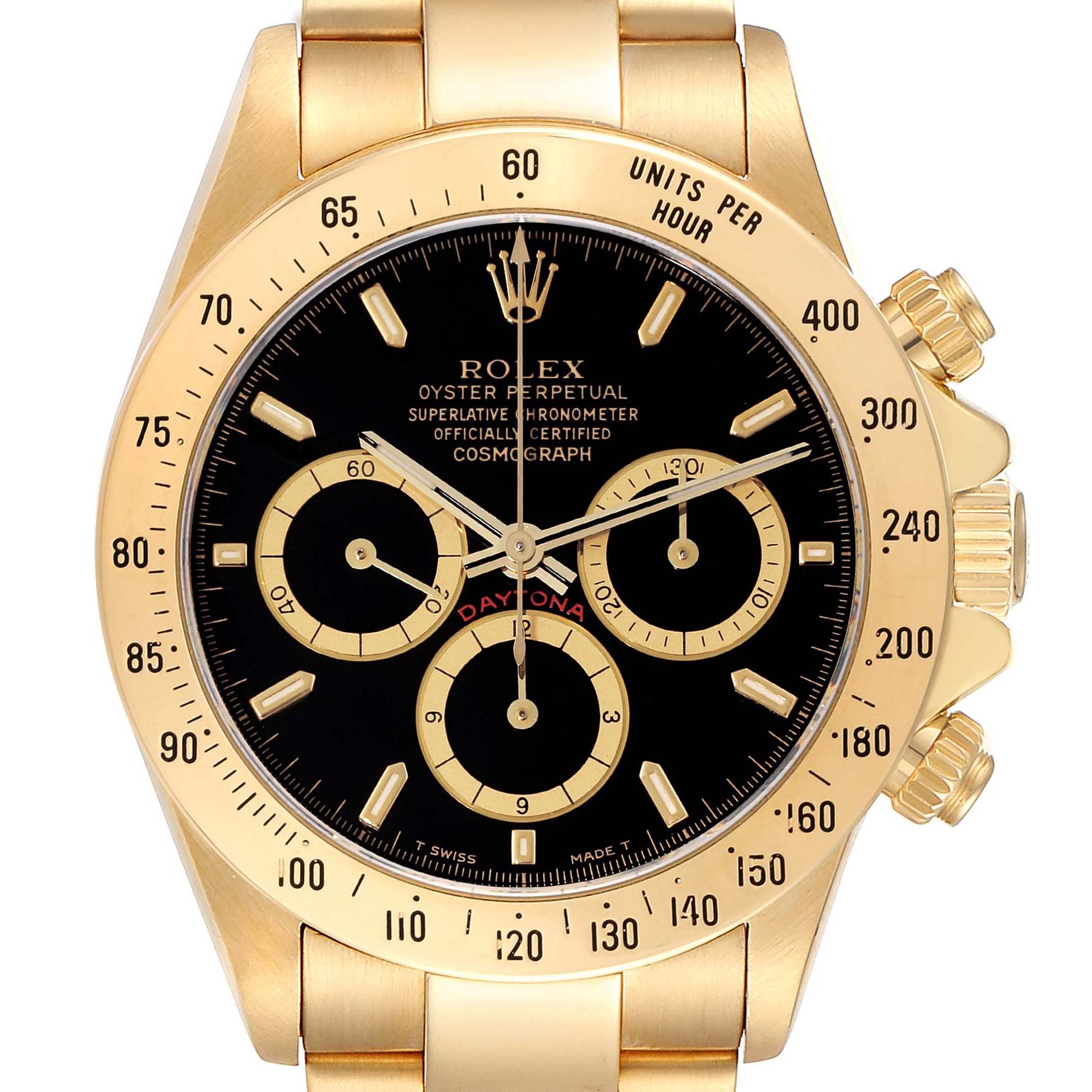 Rolex Daytona Yellow Gold 16528 | Stock 58957 | SwissWatchExpo