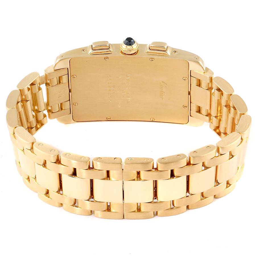Cartier Tank Americaine Yellow Gold W2601156 | SwissWatchExpo
