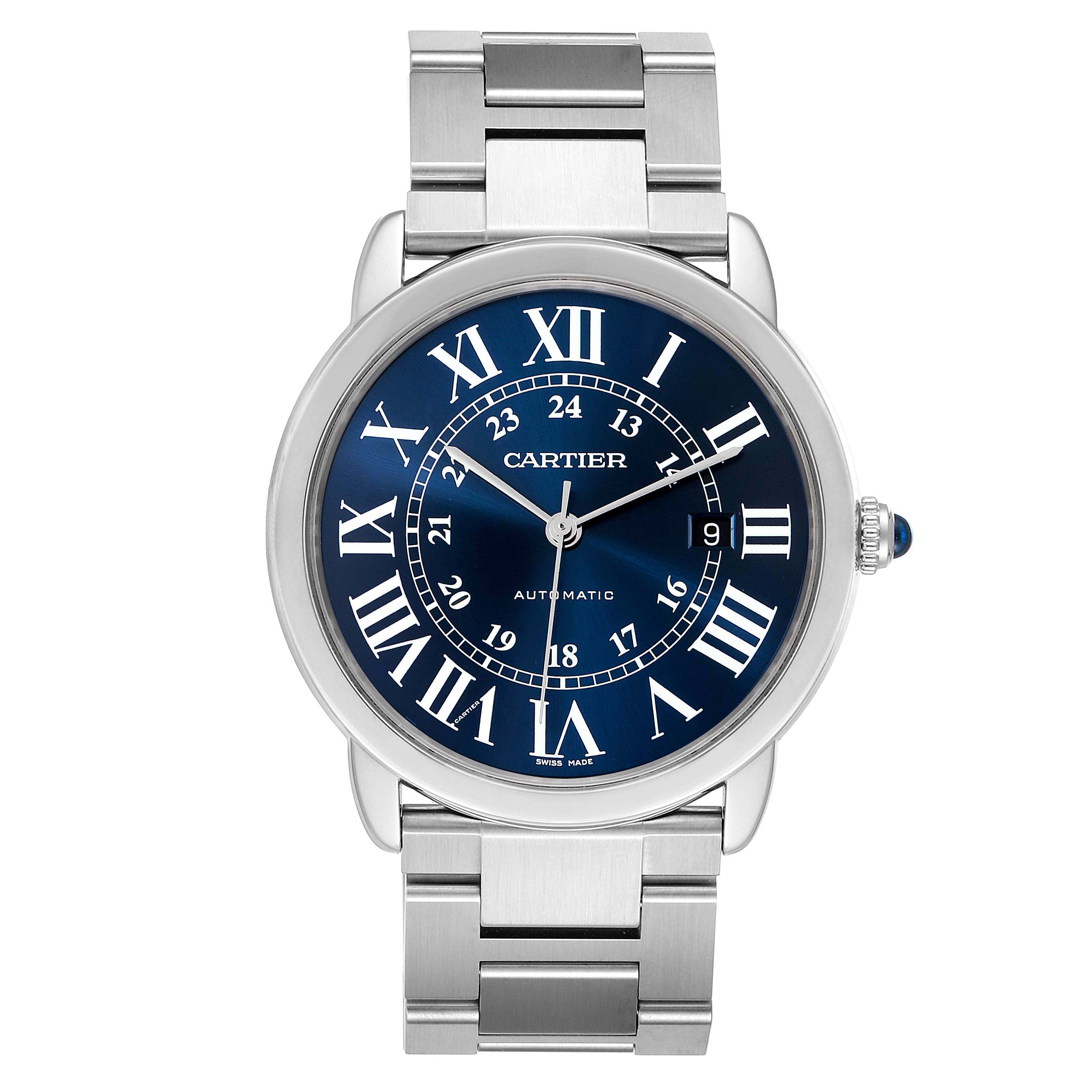 Cartier Ronde Stainless Steel WSRN0023 | Stock 31175 | SwissWatchExpo