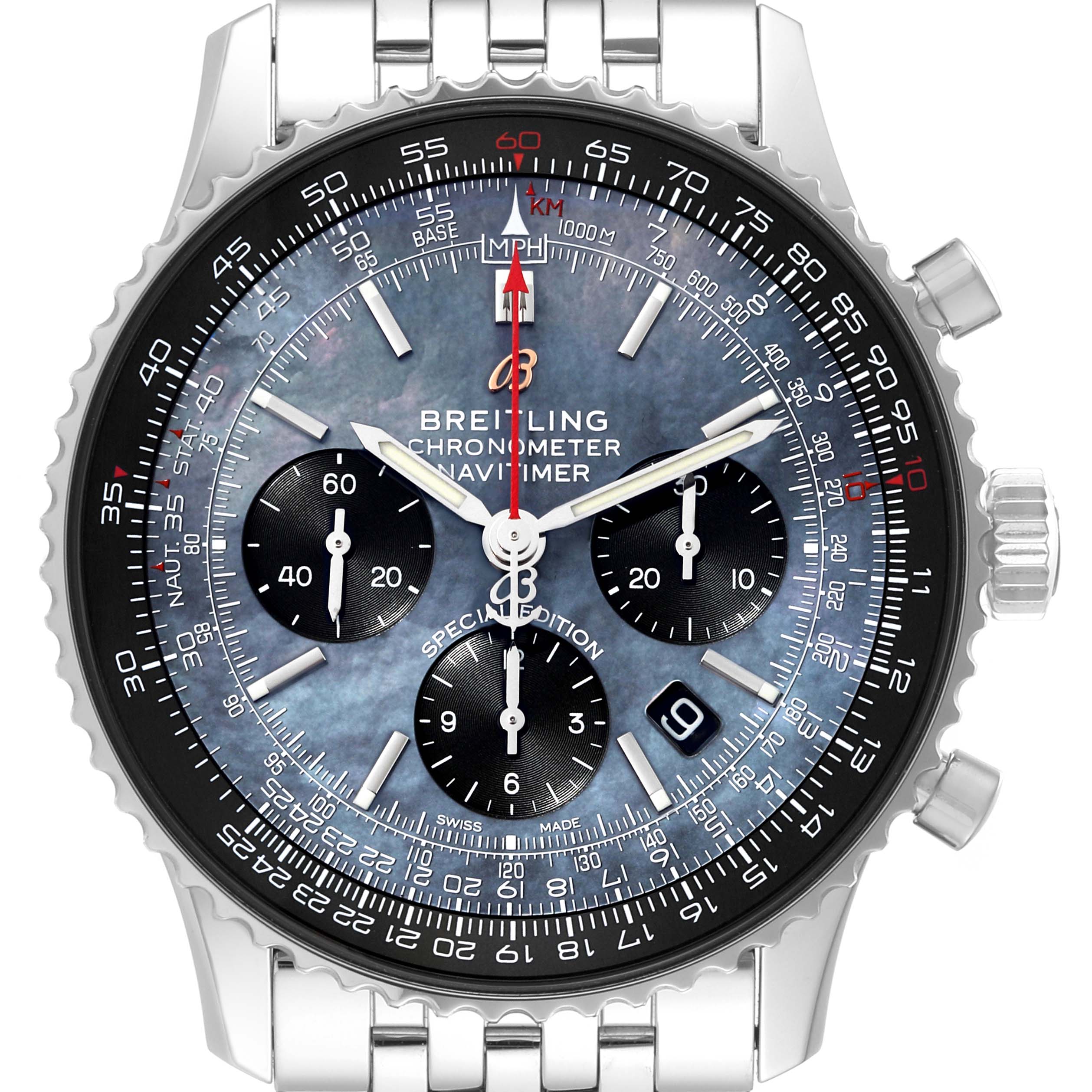 Breitling Navitimer Stainless Steel AB0121 | Stock 58606 | SwissWatchExpo