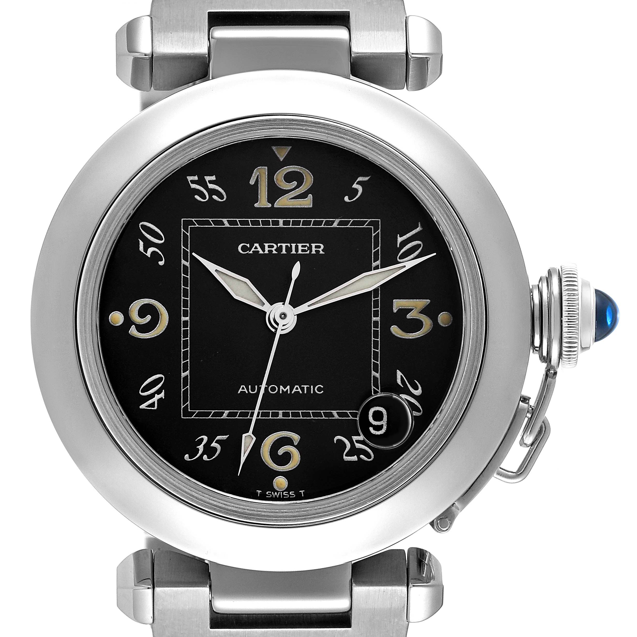 Buy Cartier Pasha Stainless Steel W31043M7 | SwissWatchExpo