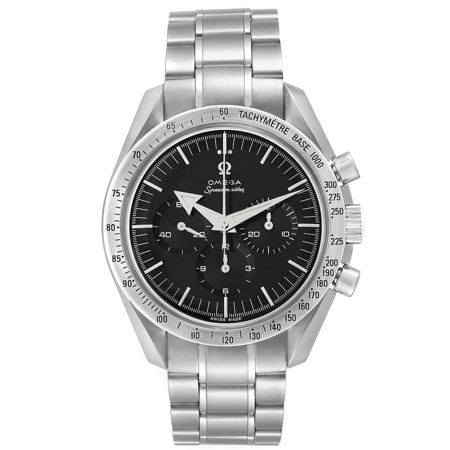 Omega Speedmaster Broad Arrow Steel Mens Watch 3594.50.00 Box Card ...