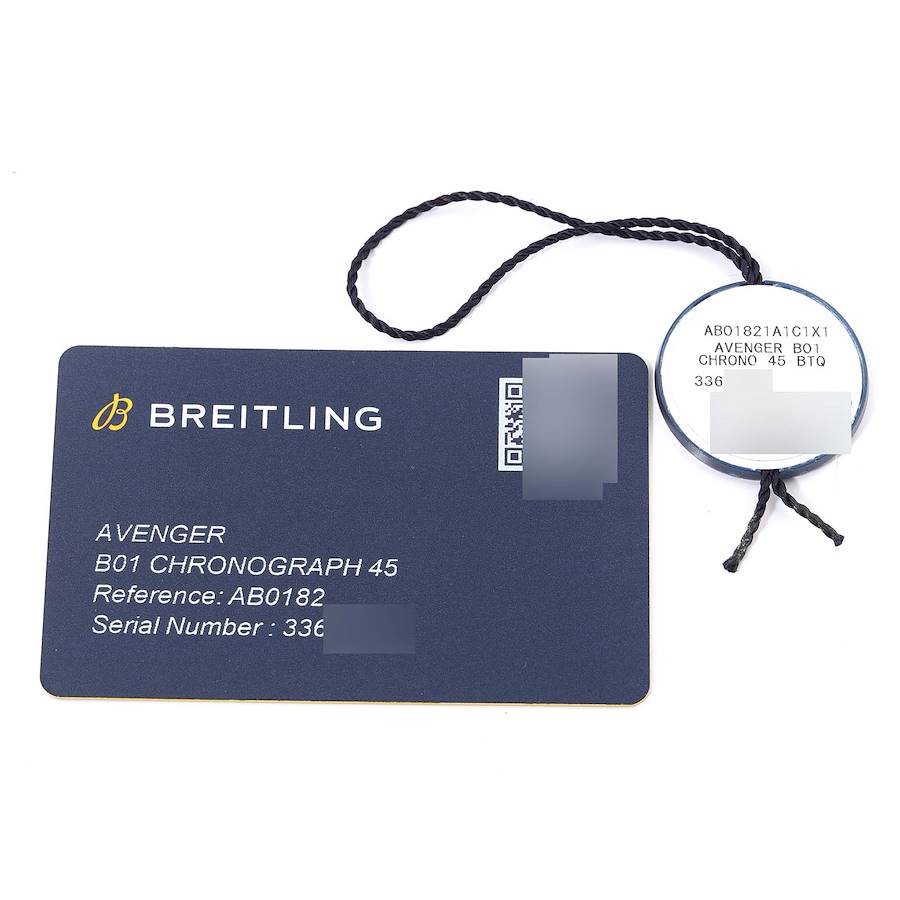 Breitling Avenger Stainless Steel AB01821A1C1X1 | SwissWatchExpo