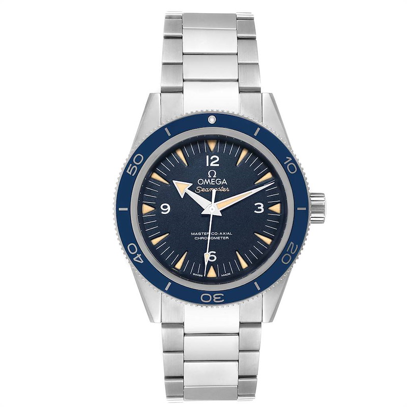 Omega Seamaster 300 Titanium Watch 233.90.41.21.03.001 Box Card ...