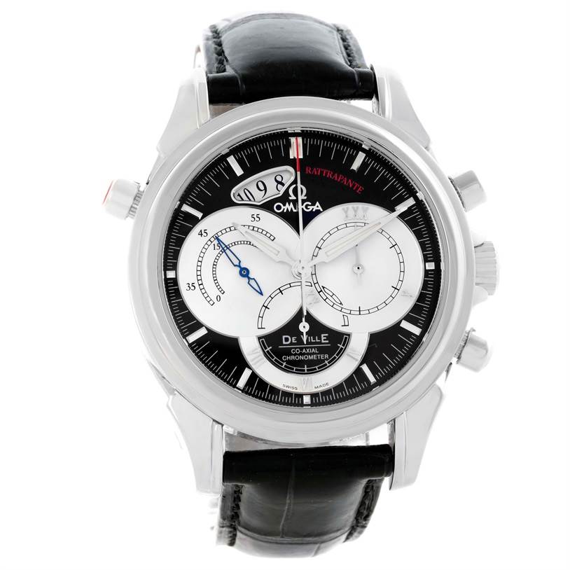 Omega DeVille Co-Axial Rattrapante Mens Watch 4813.30.01 | SwissWatchExpo