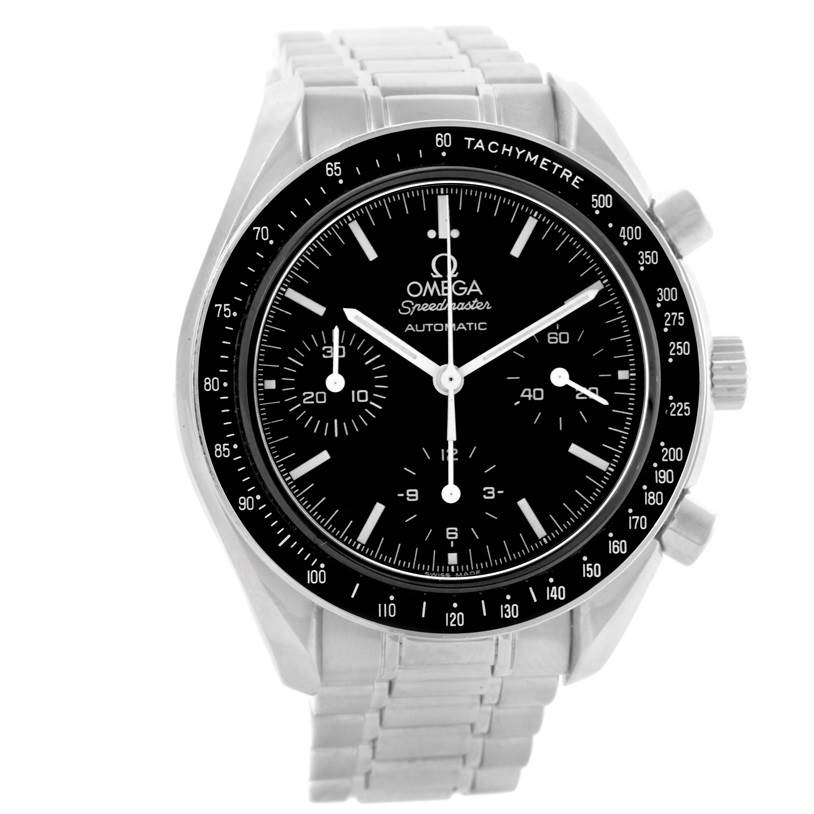 Omega Speedmaster Reduced Sapphire Crystal Watch 3539.50.00 Box Papers ...