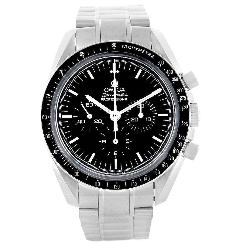 Omega Speedmaster Exhibition Case Back Moon Watch 3573.50.00 Box Card ...