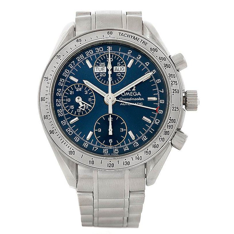 Omega Speedmaster Automatic Day Date Watch 3523.80.00 | SwissWatchExpo
