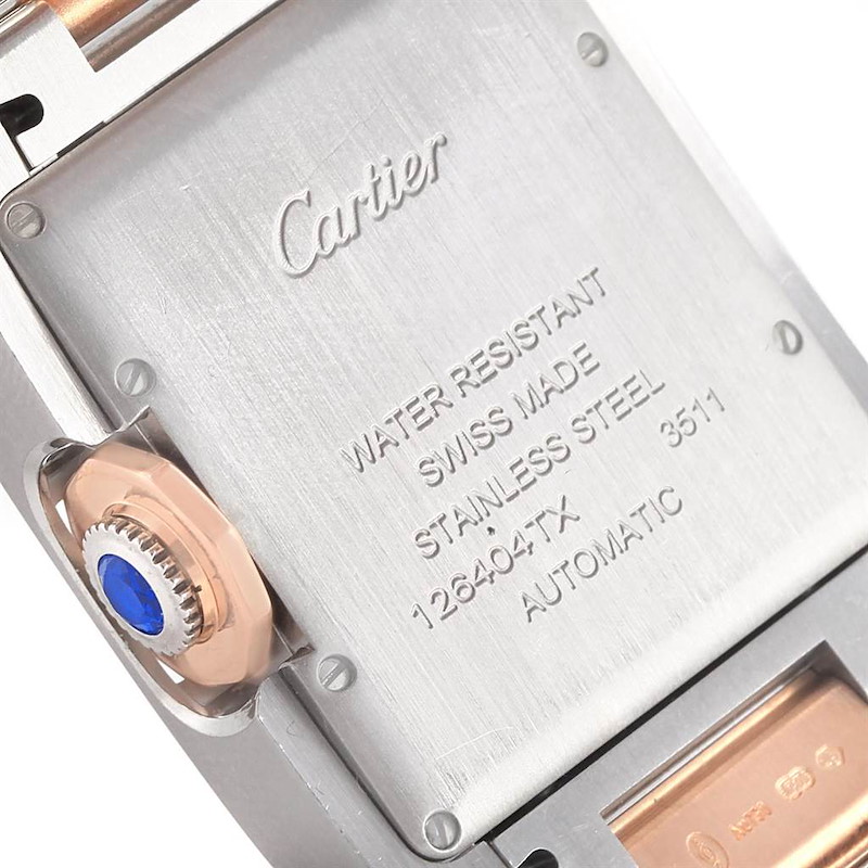Cartier Tank Anglaise Steel and Gold (two tone) WT100034 | Stock 17805 ...