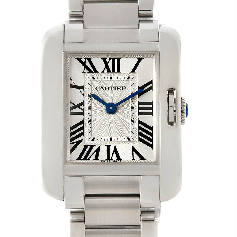 Cartier Tank Anglaise Stainless Steel W5310022 | Stock 7777 ...