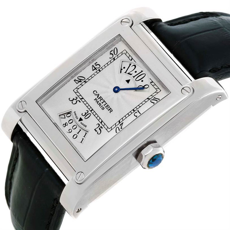 Cartier Tank A Vis White Gold W1533451 | Stock 10054P | SwissWatchExpo