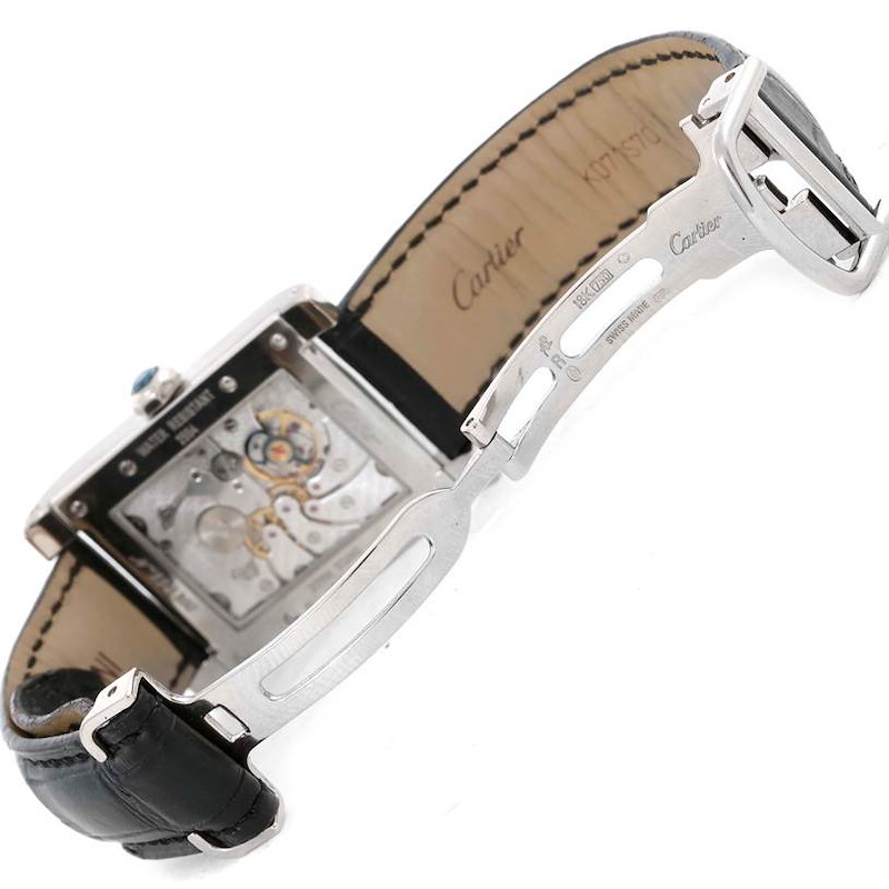 Cartier Tank A Vis White Gold W1533451 | Stock 10054P | SwissWatchExpo