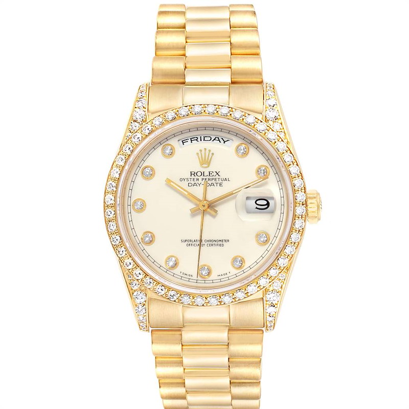 Buy Rolex President Yellow Gold 18388 | SwissWatchExpo