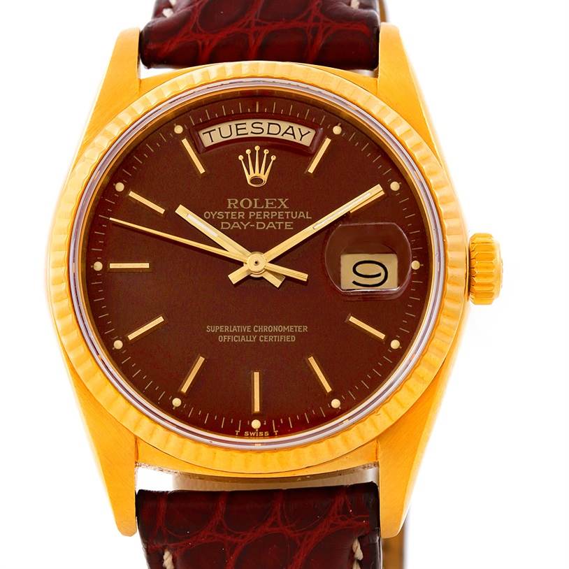 Buy Rolex President Yellow Gold 18038 | SwissWatchExpo