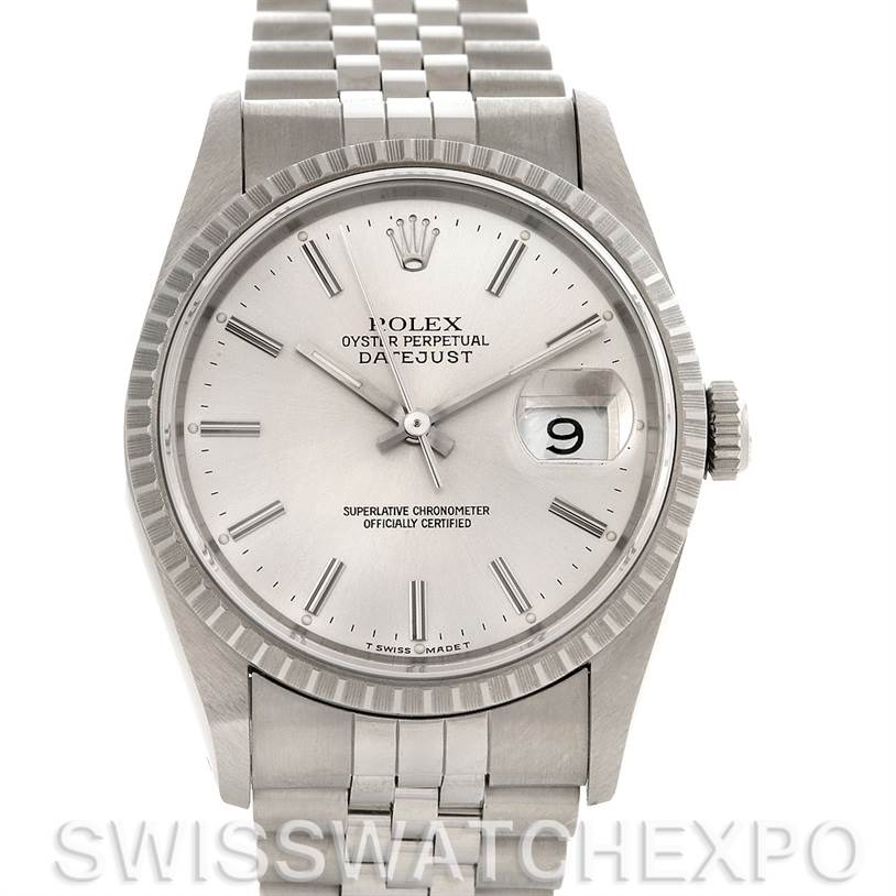 Rolex Datejust Stainless Steel 16220 | Stock 4055 | SwissWatchExpo