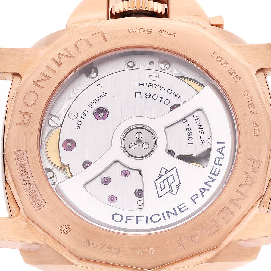 Panerai Luminor Rose Gold PAM01112 | Stock 50440 | SwissWatchExpo