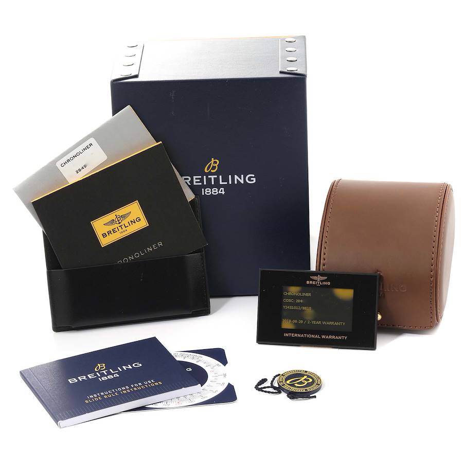 Breitling Chronoliner Stainless Steel Y2431012/BE10 | SwissWatchExpo