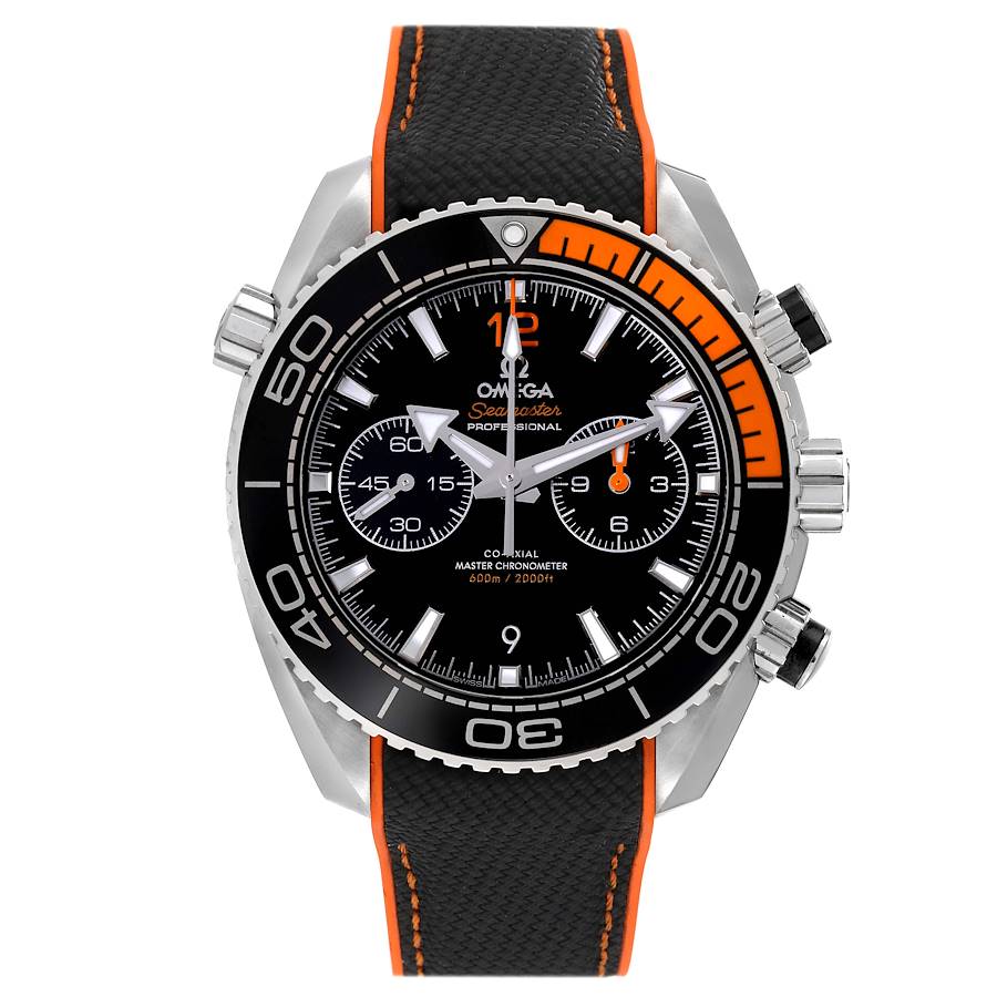 Omega Planet Ocean Chronograph Steel Mens Watch 215.32.46.51.01.001 Box ...