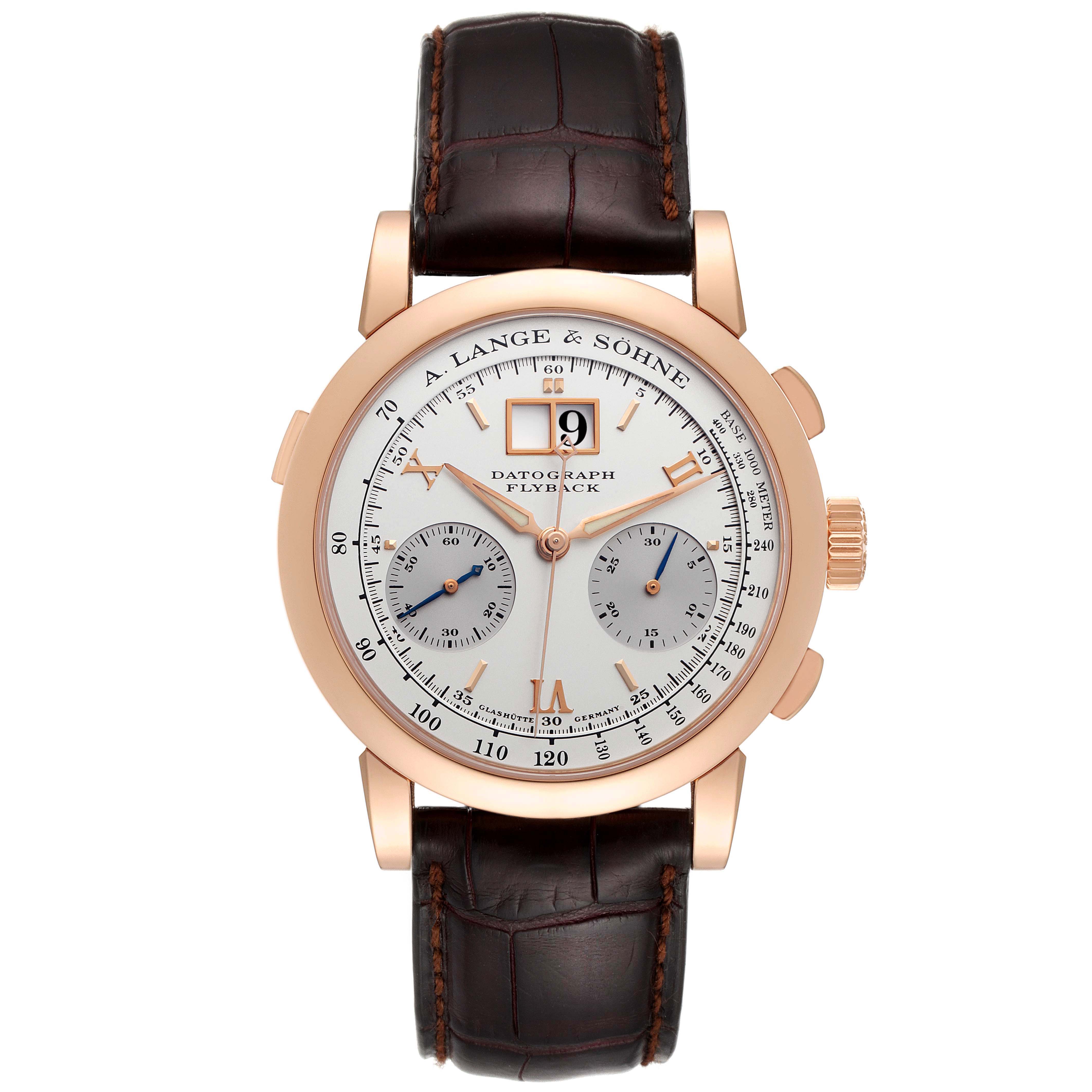 A. Lange & Sohne Datograph Rose Gold 403.032 | Stock 41926 | SwissWatchExpo