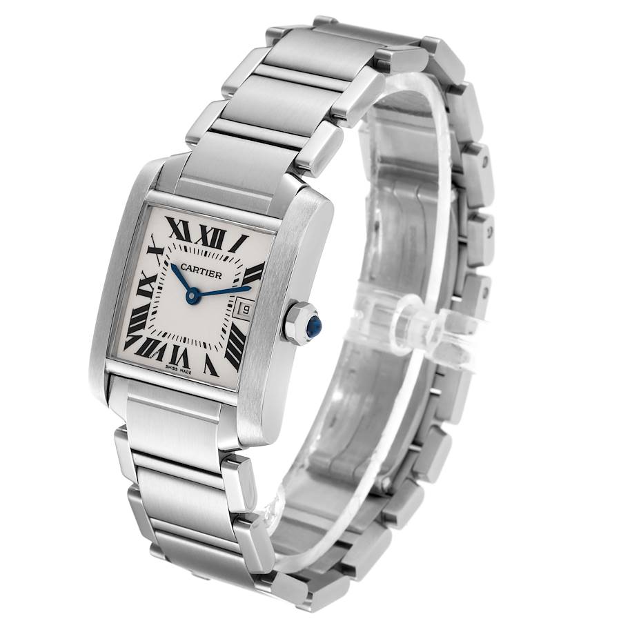 Cartier Tank Francaise Stainless Steel W51011Q3 | Stock 59015 ...