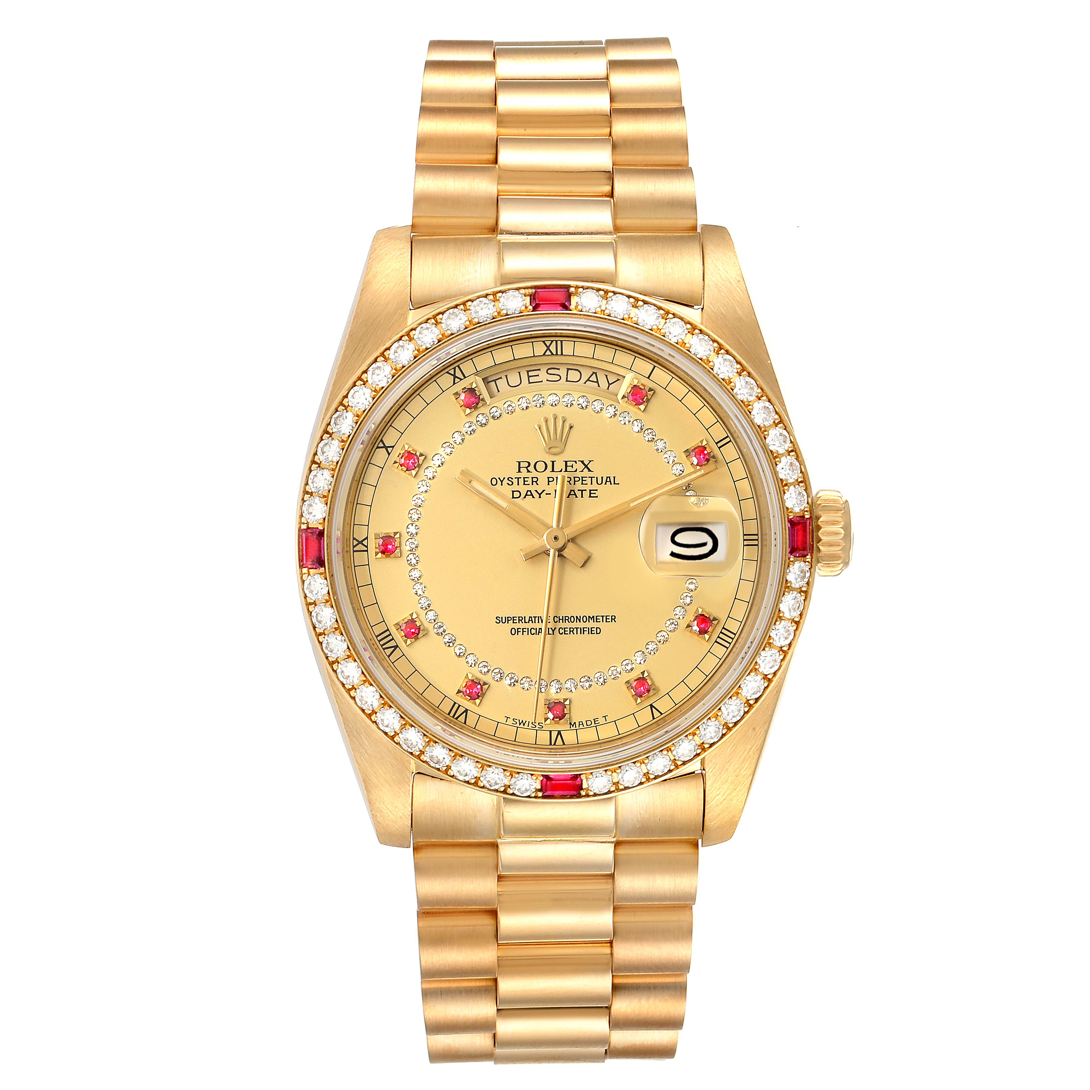 Rolex President Yellow Gold 18148 | Stock 32077 | SwissWatchExpo