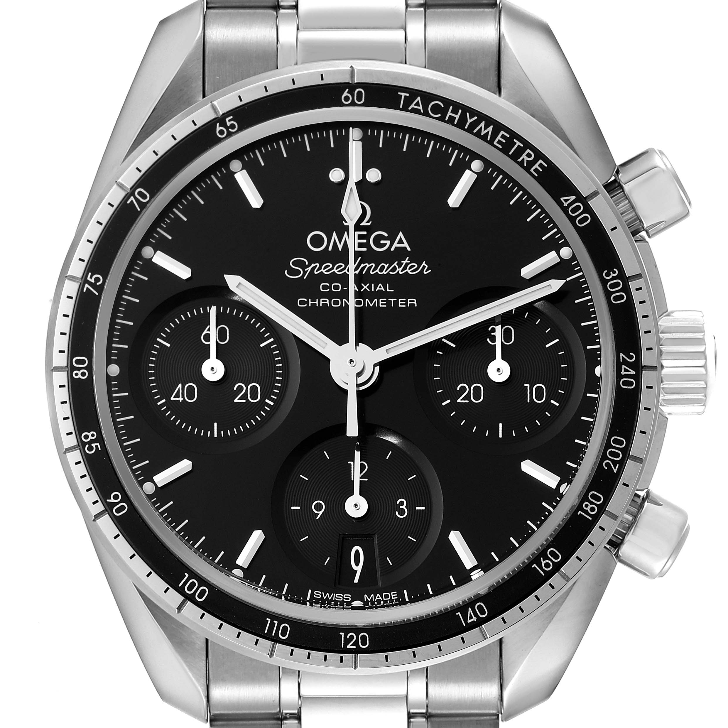 Omega Speedmaster Stainless Steel 324.30.38.50.01.001 | Stock 50618 ...